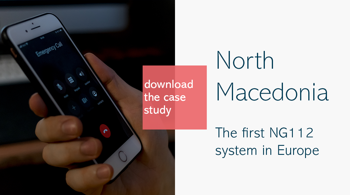 Beta80 - Case Study - North Macedonia: the first NG112 system in Europe